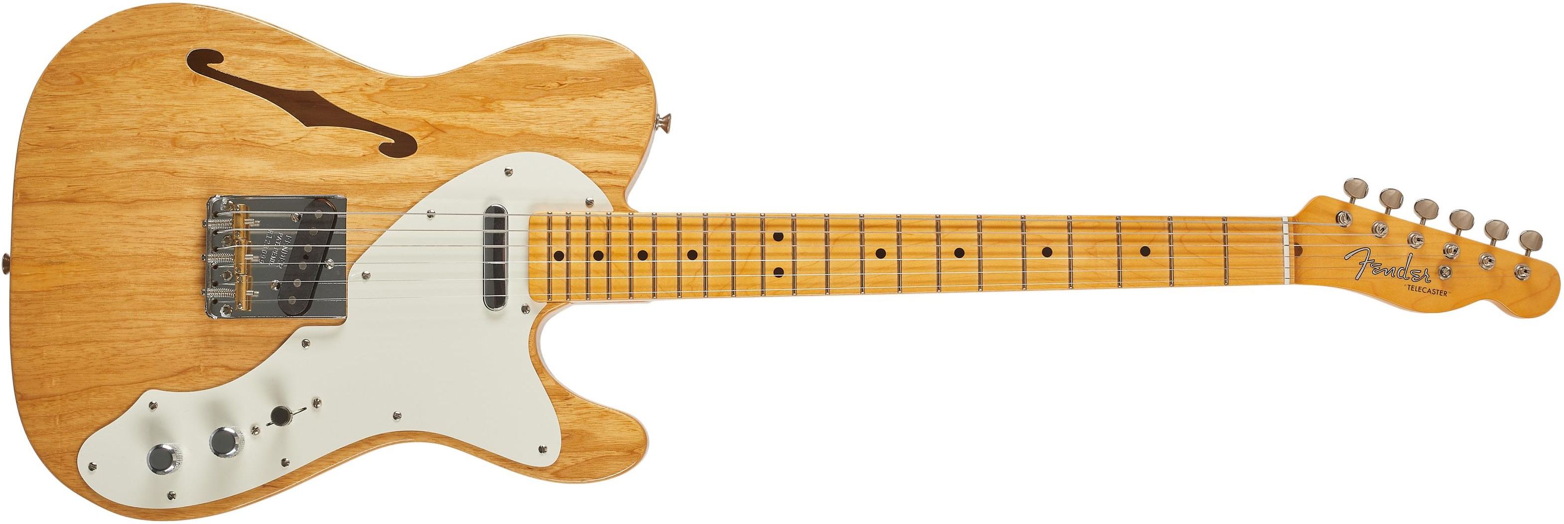 Fender Custom Shop 50s Nocaster Thinline NOS Aged Natural - Ceny i ...