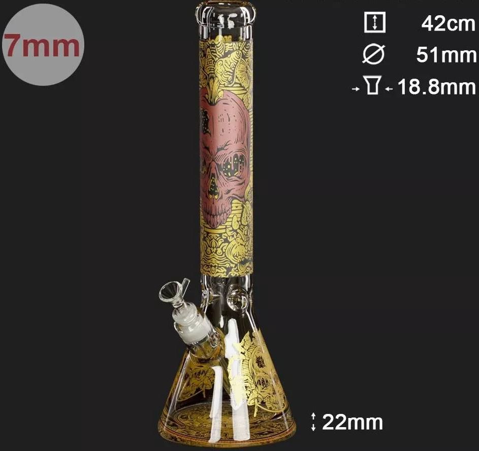 Bongo lodowe Grace Glass Heavy Beaker wys. 42 cm szlif 18.8 mm - Ceny i ...