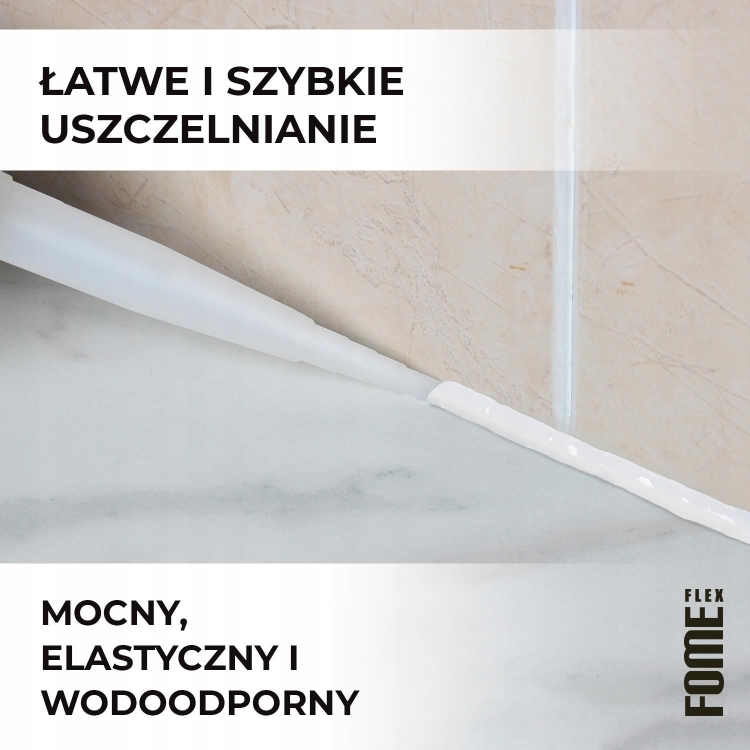 Fome Flex Silikon Sanitarny Elastyczny Szary 310Ml 141106 - Opinie i ...