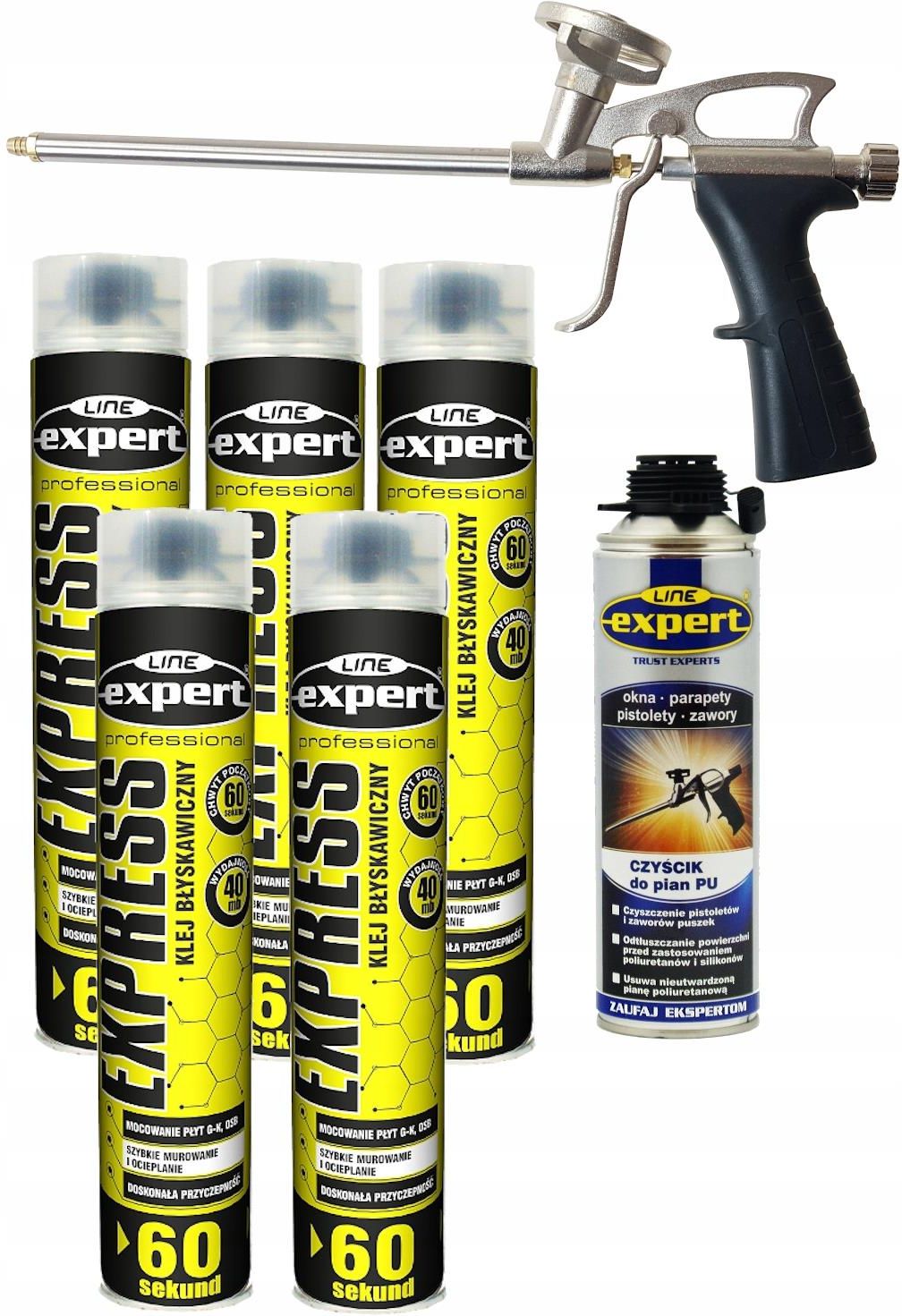 Klej Expert Line Zestaw Piano Klej Uniwersalny 60 Sekund Expres G/K ...