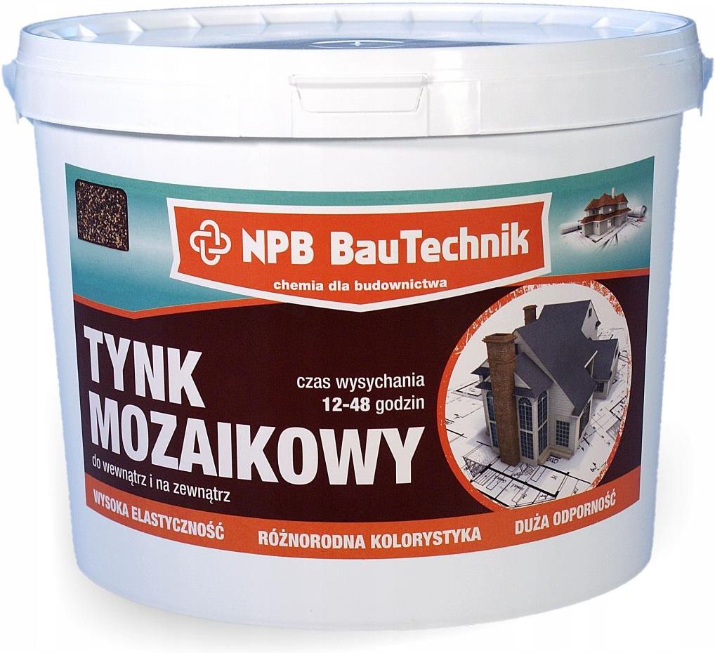 Tynk Bau Technik Mozaika Dekoracyjny Tynk Mozaikowy Żywiczny 13Kg ...