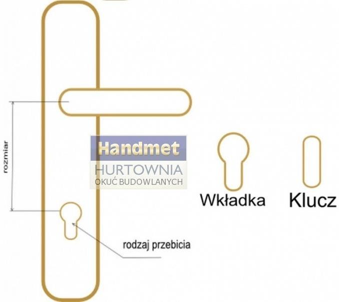 Handmet Klamka Drzwiowa Retro Kuta Łazienkowa Do Wc Czarna - Opinie i ...