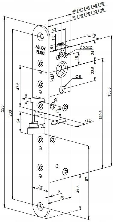 Assa Abloy El402 Zamek Elektryczny Bezklamkowy 12-24V - Opinie i ceny ...