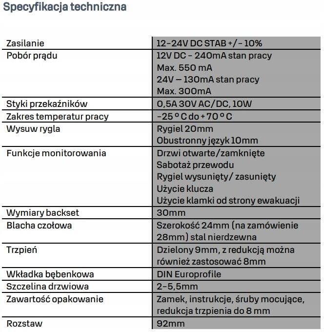Assa Abloy El460 Zamek Elektryczny Klamkowy 30/24Mm - Opinie i ceny na ...