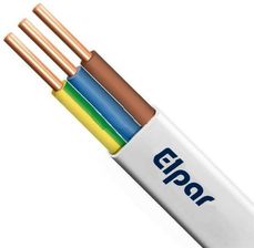 Elpar Przewód Hdhp J3X1,5 Mm2 B2Ca 450/750V Biały Bezhalogenowy ...