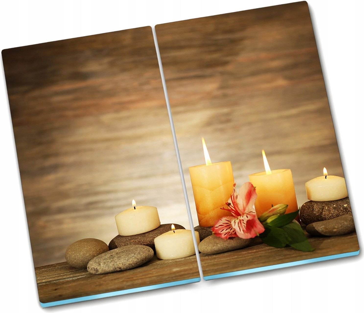 Tulup Deska Kuchenna Szklana Świece I Spa 2X30X52 - Opinie i atrakcyjne ...