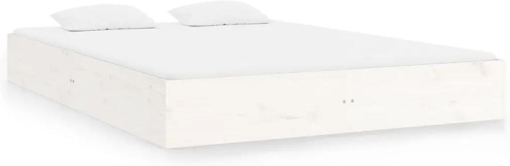 Vidaxl Rama Łóżka Biała Lite Drewno 200X200 Cm 13452-832967 - Opinie i ...