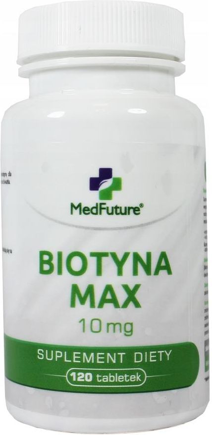 Medfuture Biotyna Max 10 Mg Włosy Skóra Paznokcie 360 Tabl - Opinie i ...