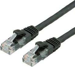 Value Patchcable - RJ-45-2m UTP CAT 6a Tłoczony, gładki czarny, (21.99. ...