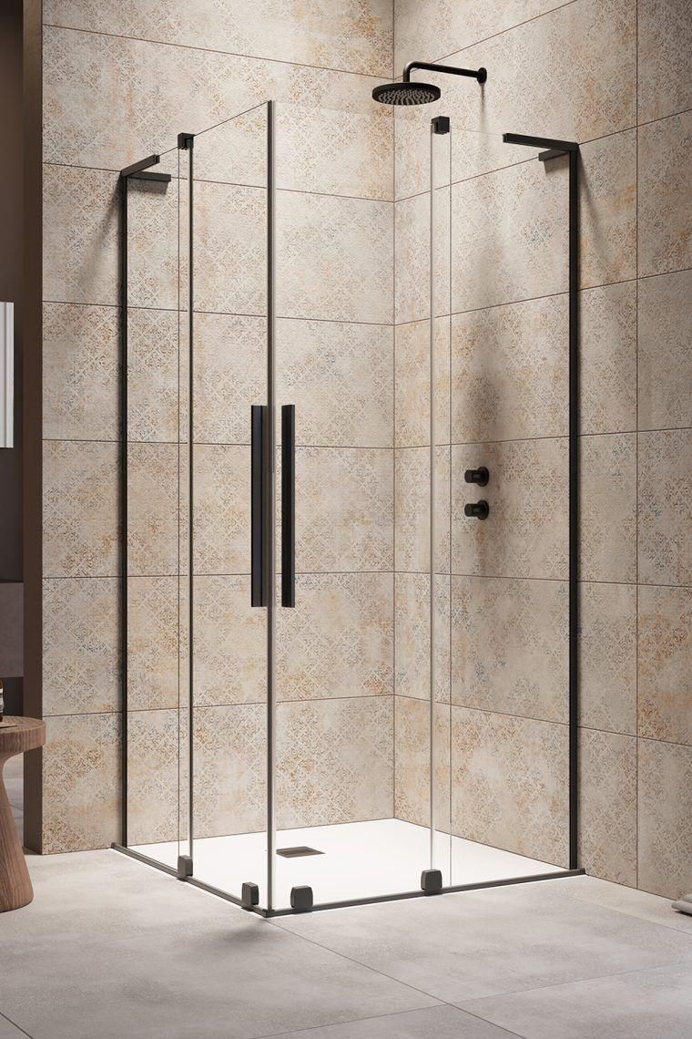 Kabina prysznicowa Radaway Furo Sl Kdd 90x110 Black 103050905401L ...