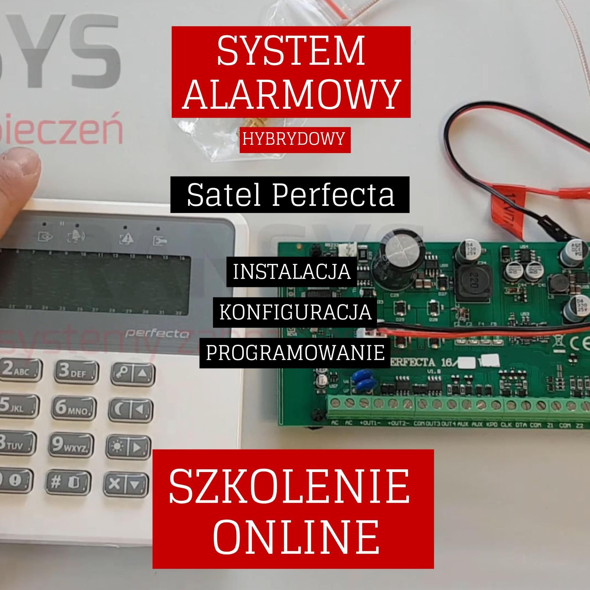 Satel Perfecta samodzielna instalacja - szkolenie online jak własnymi ...