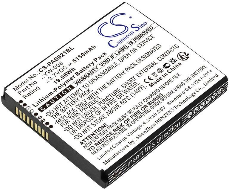 Cameron Sino Pax A920 Pro / Yw-008 5150Mah 19.06Wh Li-Polymer 3.7V ...