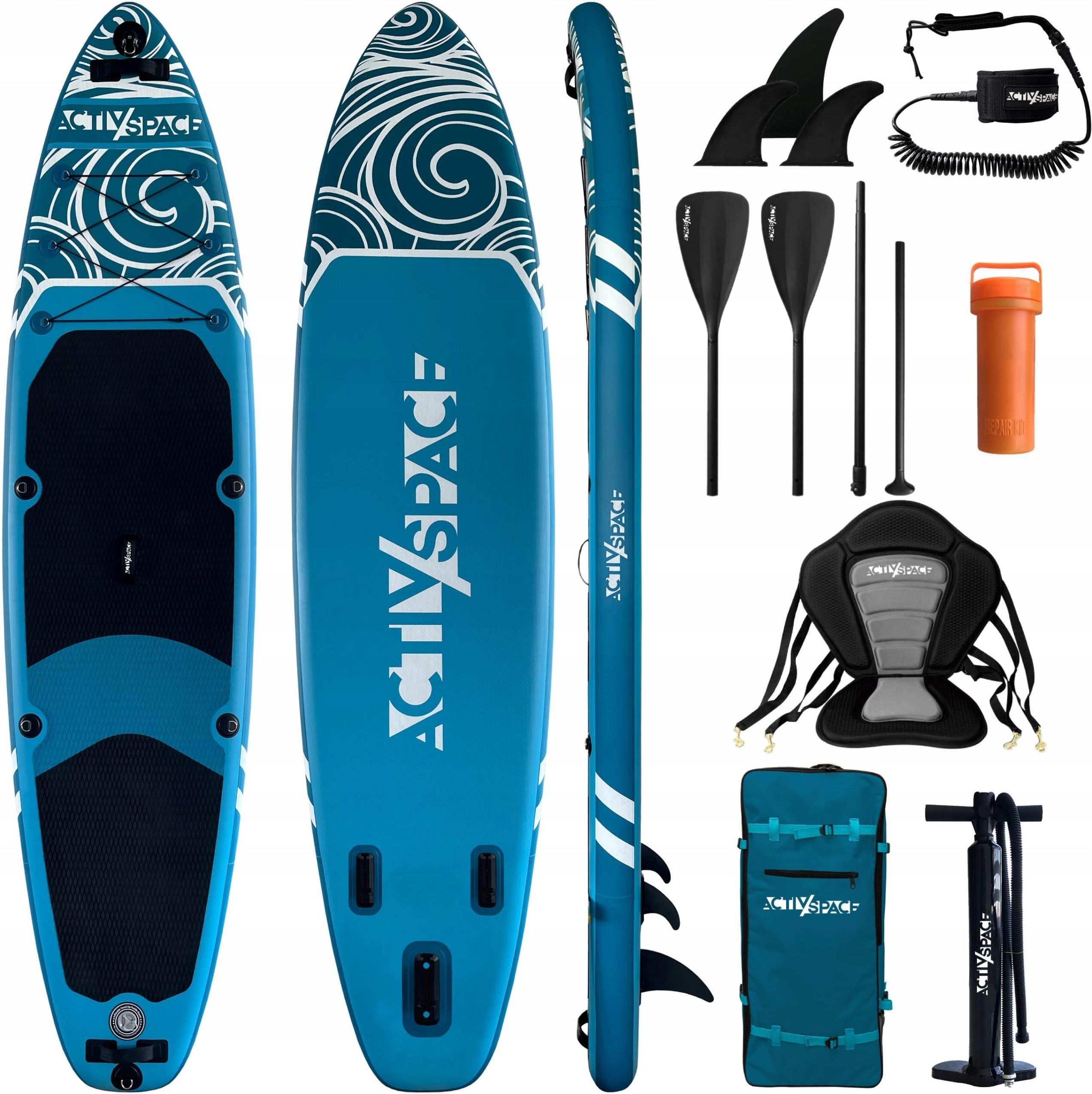 Sup paddle board 350cm zestaw Pro Niebieski - Ceny i opinie - Ceneo.pl