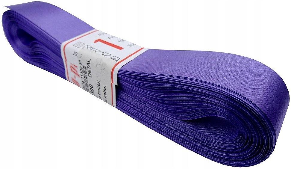 Gold-Pol Wstążka Satynowa 3cm Fiolet na kokardy 50m 11300 1556376662 ...