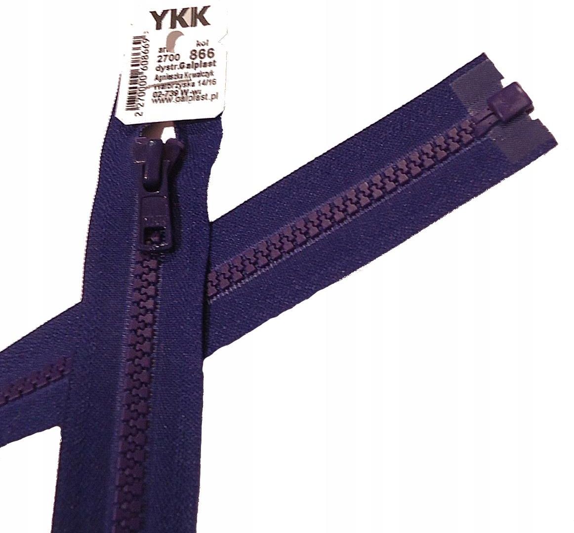 Ykk zamek błyskawiczny rozdzielczy 60cm kostka 866 1559332422 - Ceny i opinie - Ceneo.pl