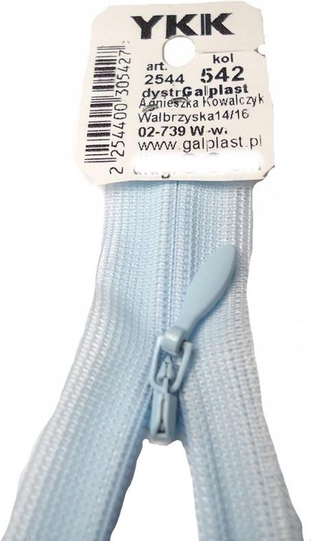 Ykk zamek nierozdzielczy 60 cm kryty 542 1559333604 - Ceny i opinie - Ceneo.pl