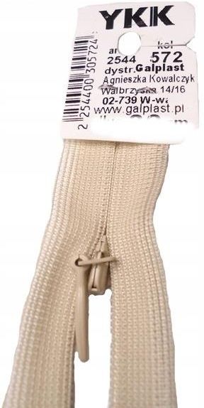 Ykk zamek nierozdzielczy 60 cm kryty 572 1566240739 - Ceny i opinie - Ceneo.pl