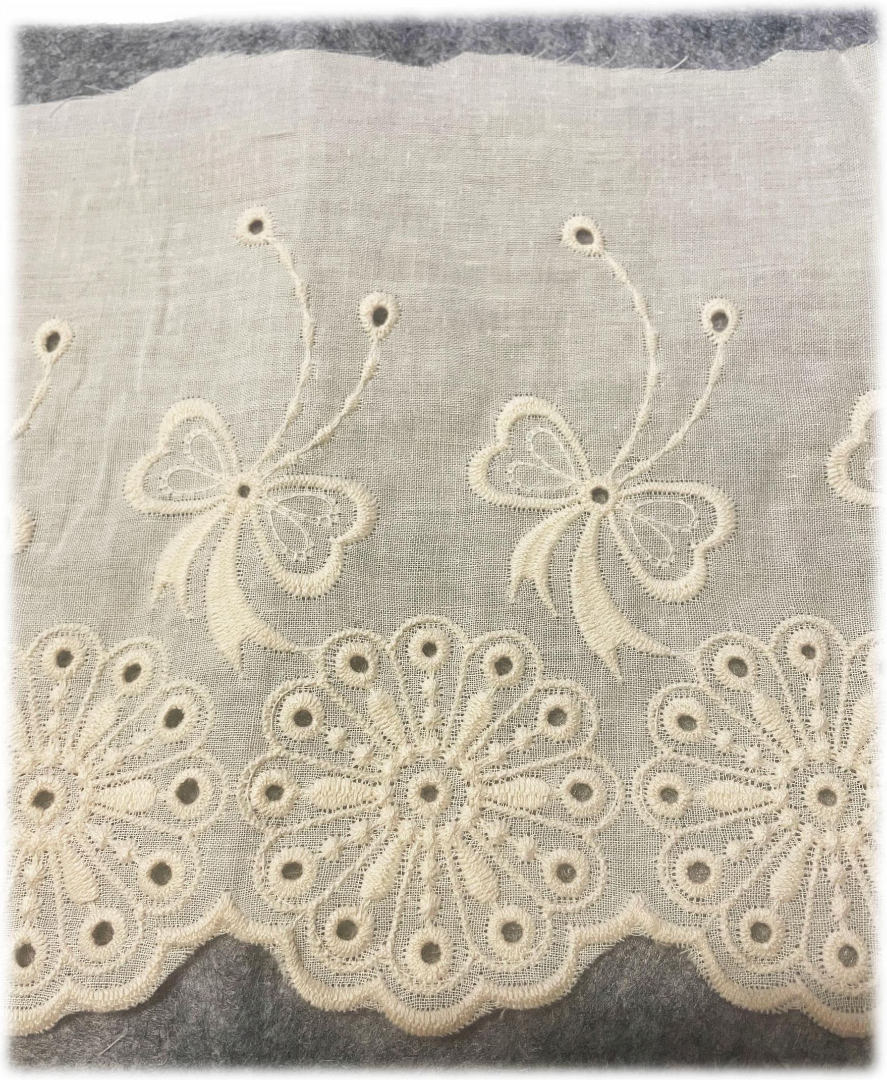 Haft Angielski Koronka 14cm Ecru 1575453669 - Ceny i opinie - Ceneo.pl