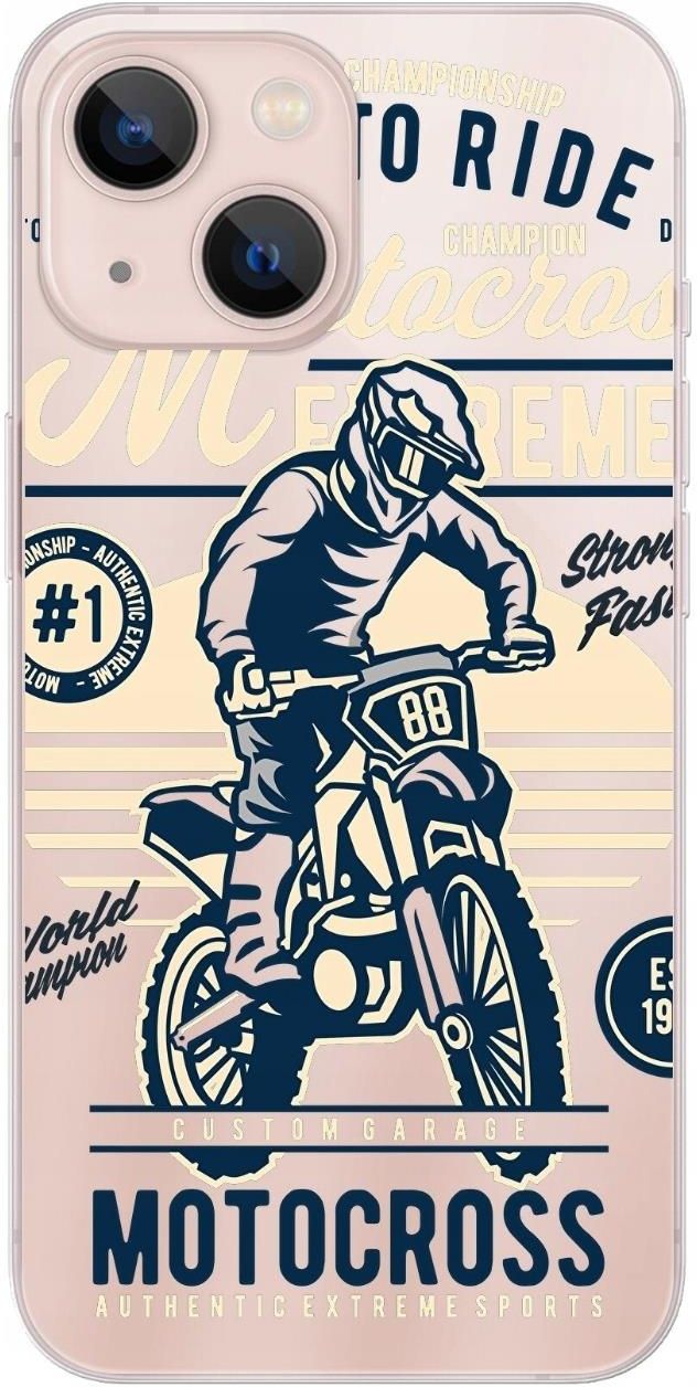 Phone Case Warrior Soft Apple Iphone 13 Mini Motocross Extreme - Etui ...