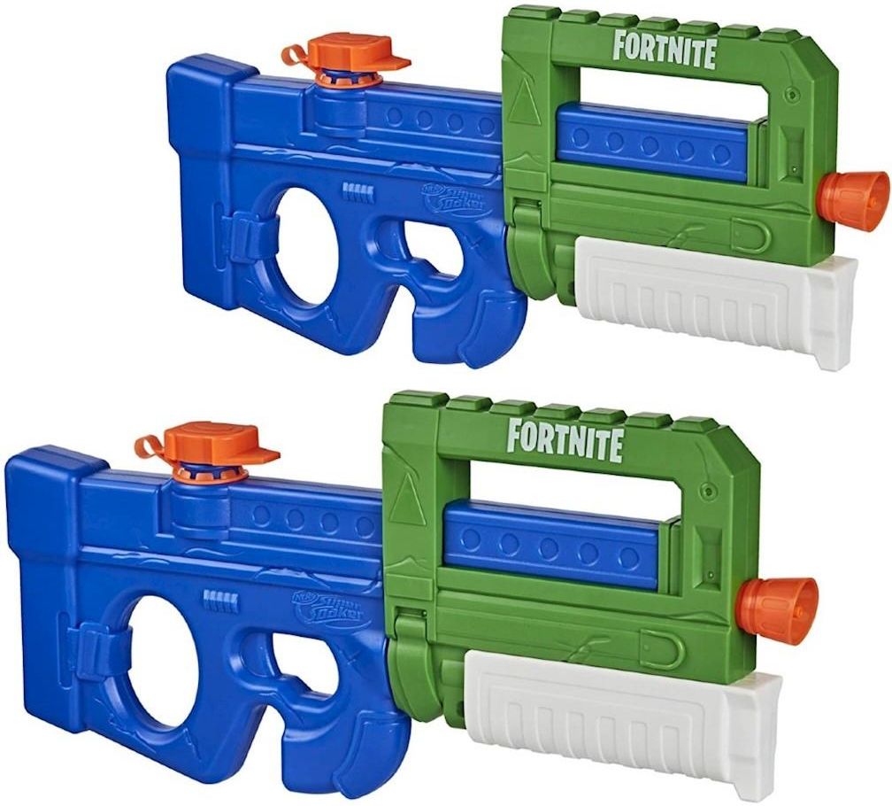 Hasbro Nerf Super Soaker zestaw na dwóch Fortnite Compact SMG 2 pak ...