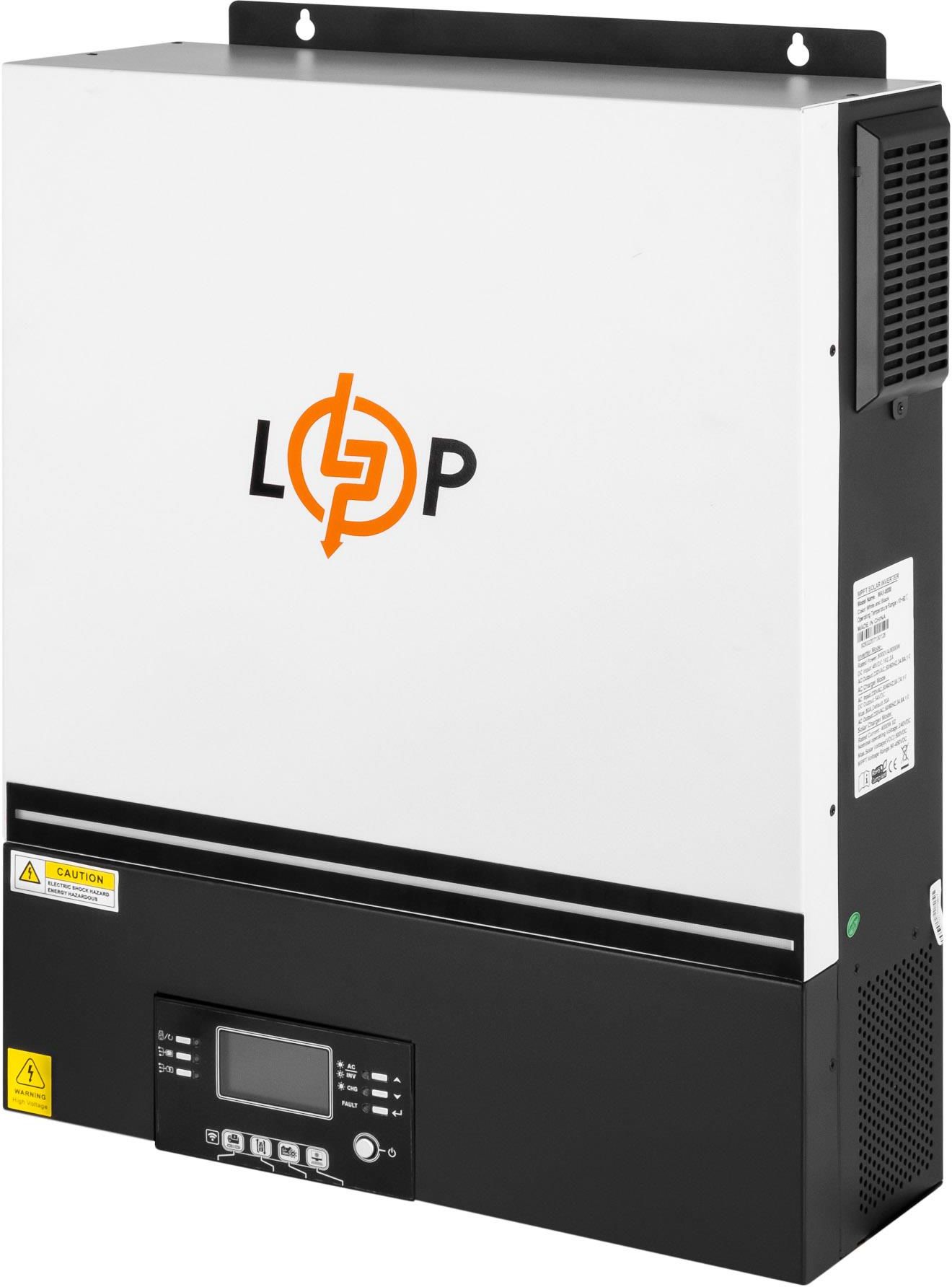 Pakiet solarny Hybrydowy Inwerter solarny Pure Sine Wave LPW-HY-MAX ...