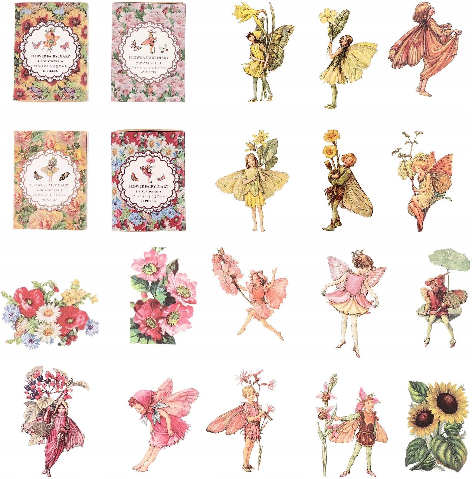 Zestaw 4 Pudełek Do Scrapbookingu Pretty Diary Planner 1579681781 ...