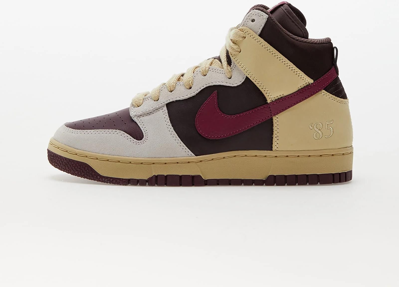 Nike Wmns Dunk High 1985 Alabaster/ Rosewood-Earth-Night Maroon - Ceny ...