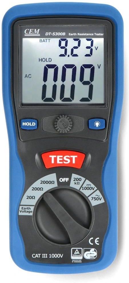 Miernik uniwersalny Cem Miernik Rezystancji Uziemienia Dt-5300B GTK20736 - Opinie i ceny na Ceneo.pl