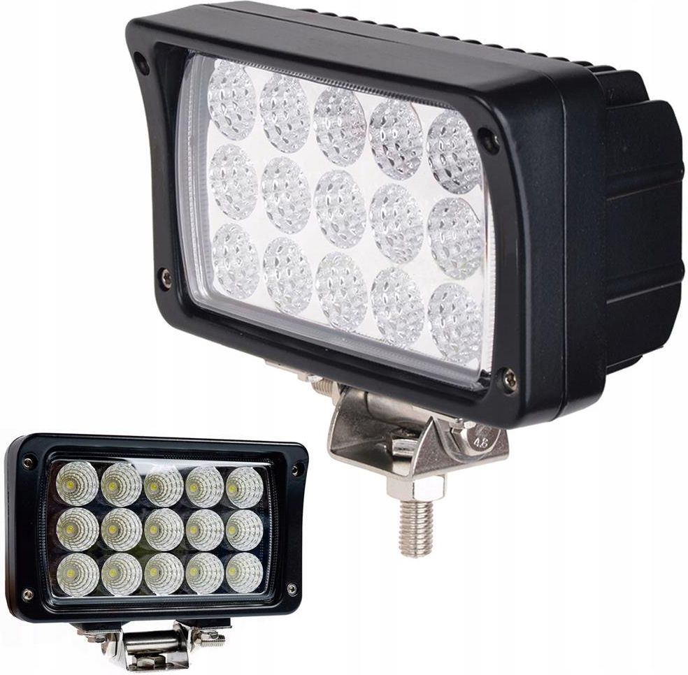 Halogen Verk Group Lampa Robocza 15 Led Halogen Panel 45W 12V 24V ...