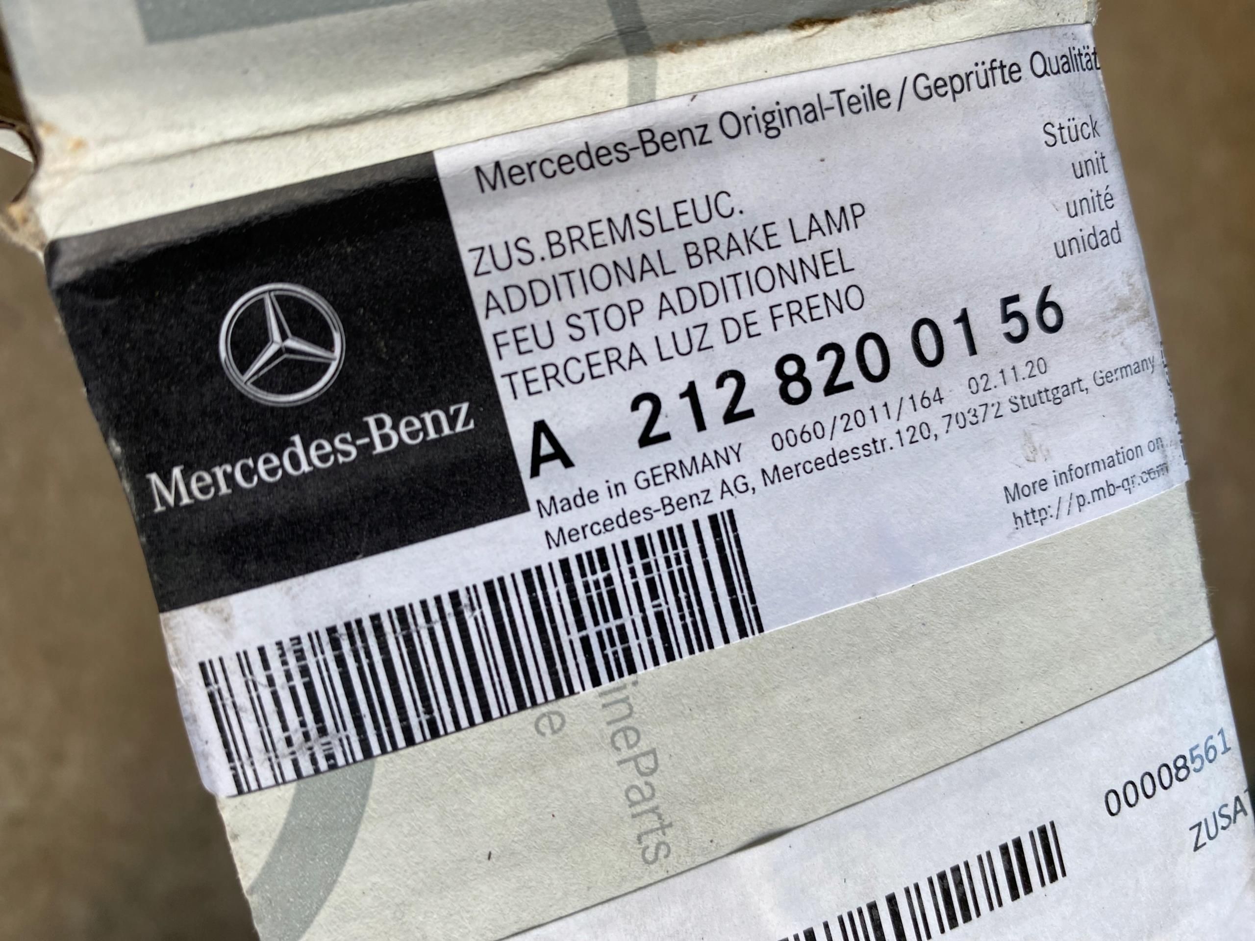 Światło stop Mercedes Benz Nowe Światło Stop E 212 Kombi - Opinie i ...