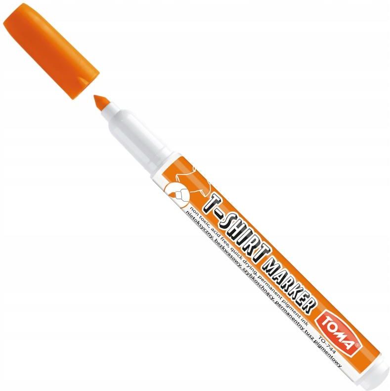 Toma Marker Do Tkanin Flamaster Do Ubrań Pomarańczowy 1579624983 - Ceny ...