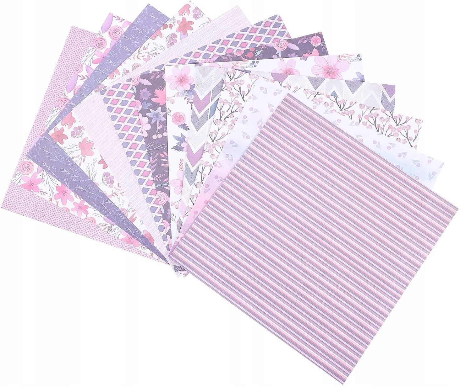 48 Arkuszy Papiery Do Scrapbookingu Kreatywny Papier Do Albumów ...