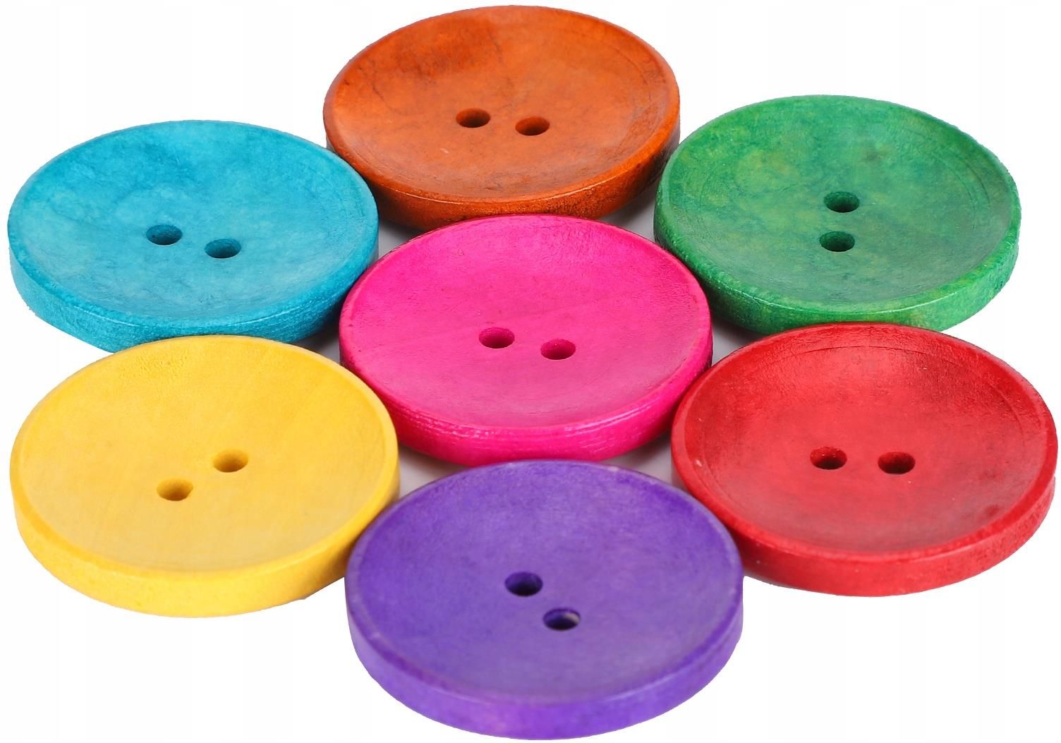 150szt. Guzik Do Szycia Drewniany Kształt Miski 1579661943 - Ceny i ...