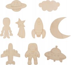 Puste Wycinanki Z Drewna Alien Chips Crafts 27szt. 1579682142 - Ceny i ...