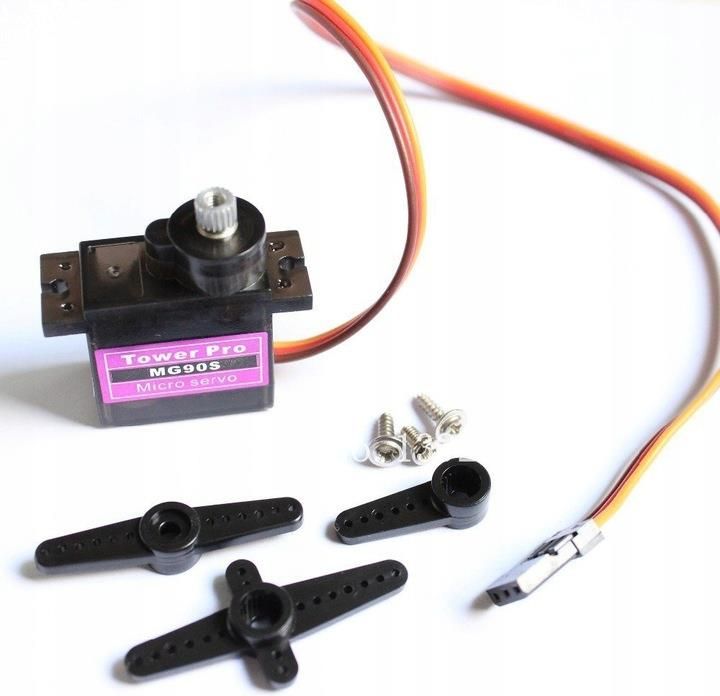 Tower Pro Serwo Servo Mikro Mg90S 1,8Kg/2,2Kg 360 Stopni 1579606325 ...