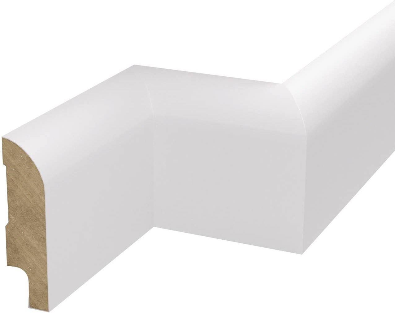 Listwa przypodłogowa Listwy.Shop Listwa Przypodłogowa MDF Wodoodporny ...