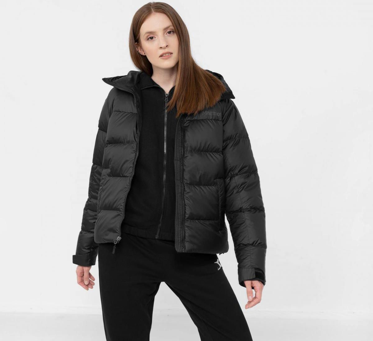 Damska kurtka puchowa pikowana MARMOT Guides Down Hoody - czarna - Ceny i opinie - Ceneo.pl