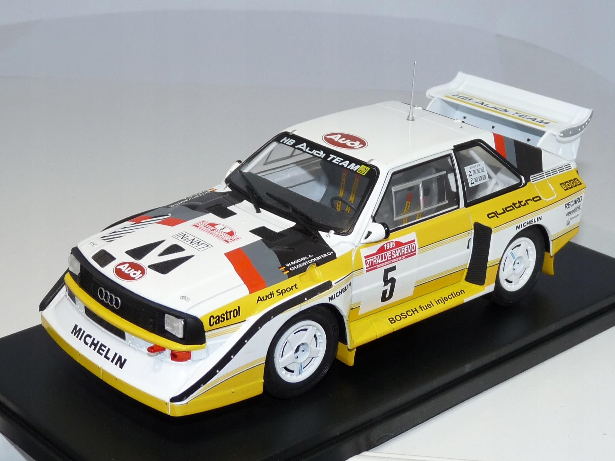 Hachette Audi Sport Quattro S1 Rohrl Sanremo 1:24 - Ceny i opinie ...