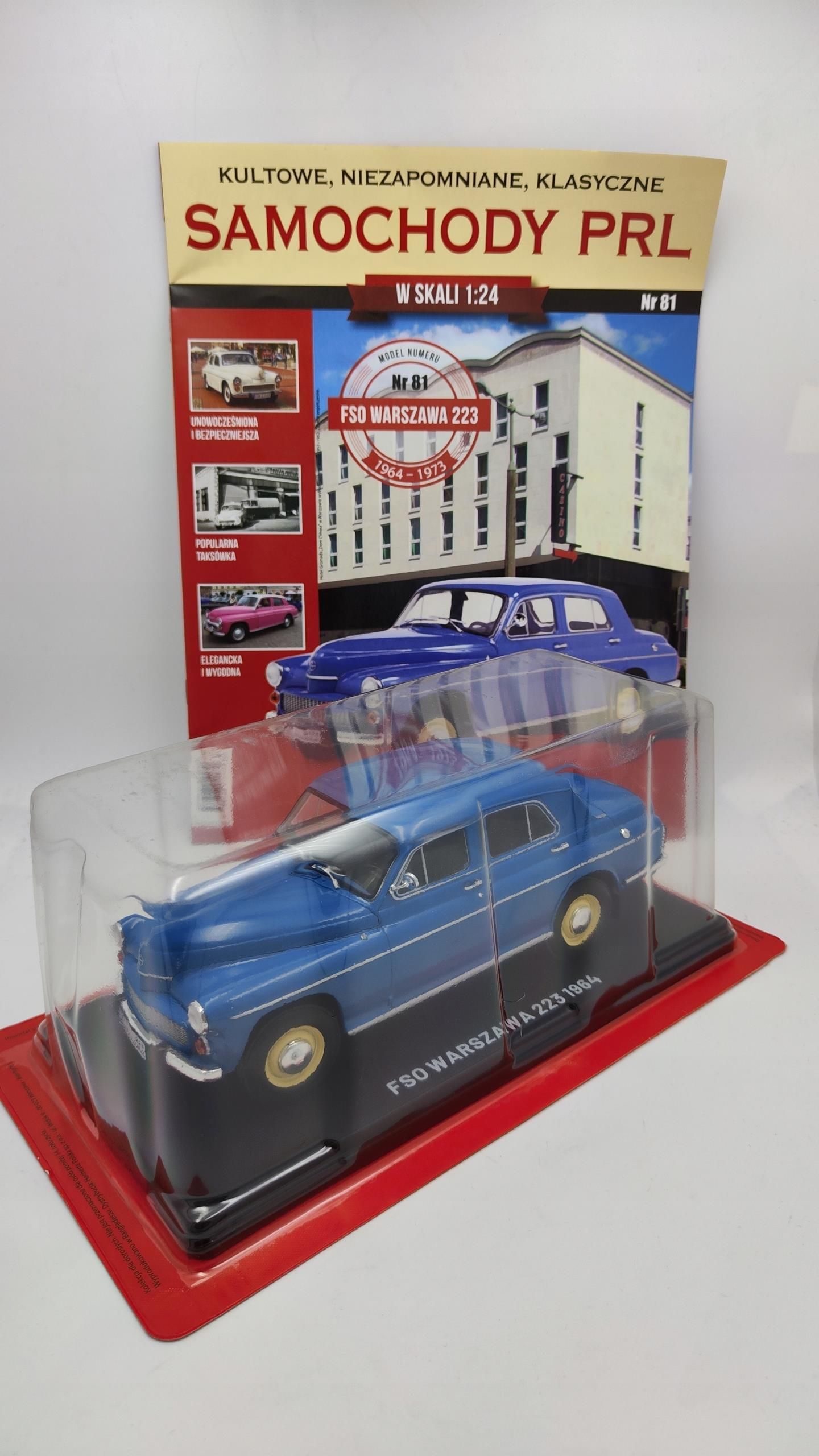 Hachette Samochody Prl-U Warszawa 223 1964 1:24 - Ceny i opinie - Ceneo.pl