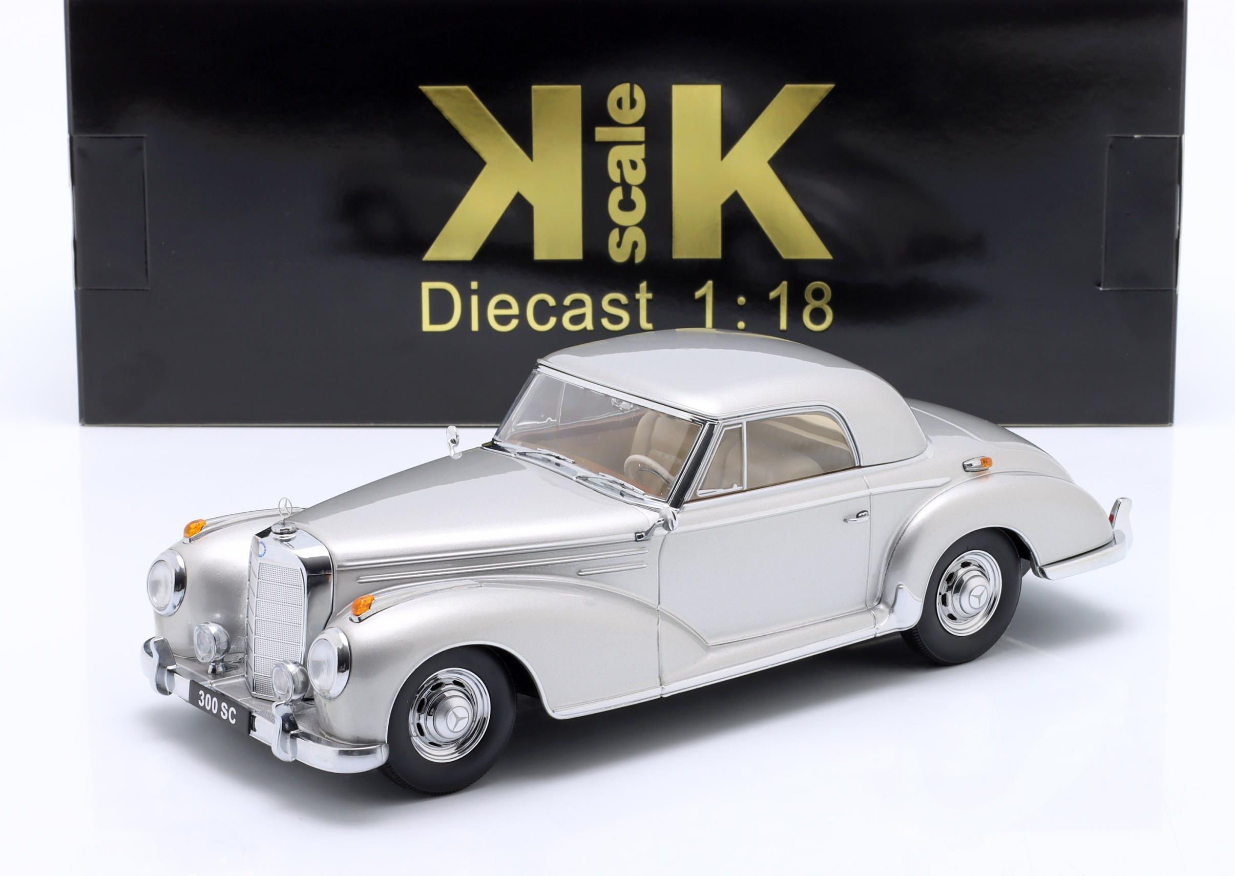Kk-Scale Kk Scale Mercedes 300Sc Coupe (W188) 1955 Sil 1:18 - Ceny i ...