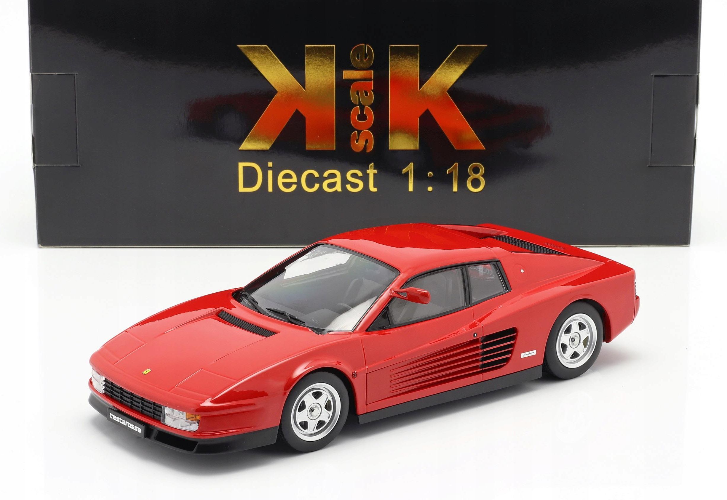 Kk-Scale Kk Scale Ferrari Testarossa 1984 Red 1:18 - Ceny i opinie ...