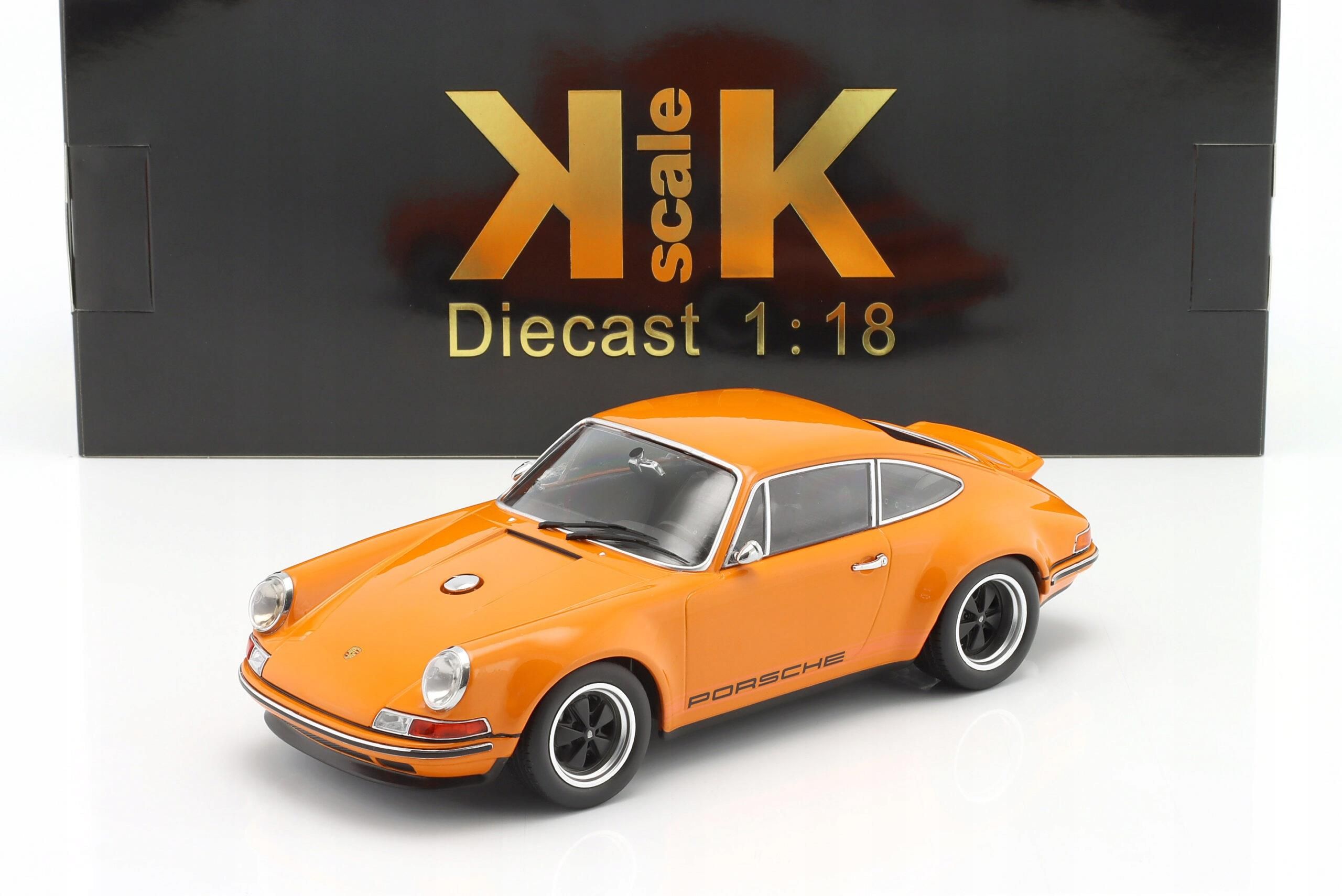 Kk-Scale Kk Scale Porsche 911 Coupe Singer Orange 1:18 - Ceny i opinie ...