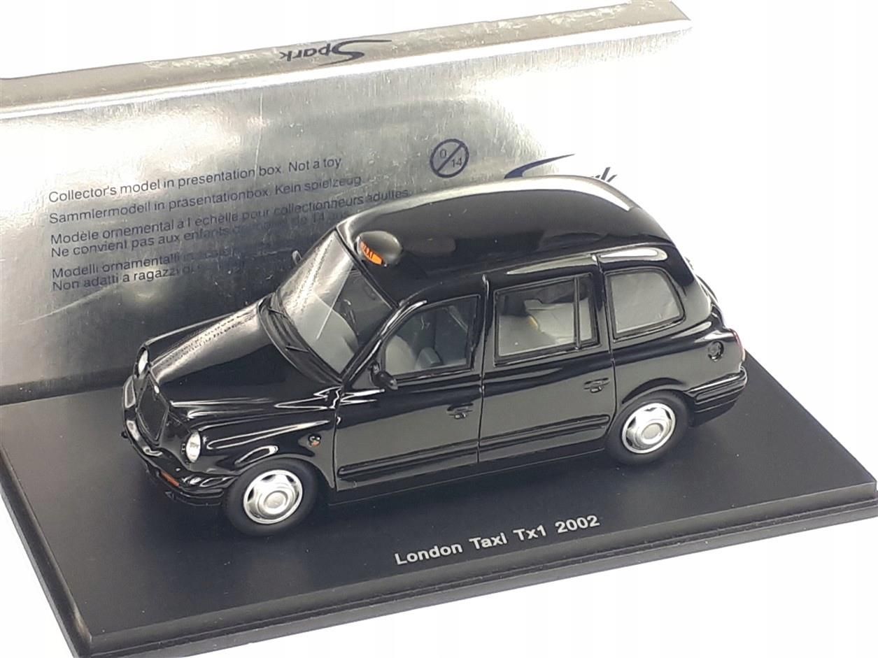 Spark London Taxi Tx1 2002 Black 1:43 - Ceny i opinie - Ceneo.pl