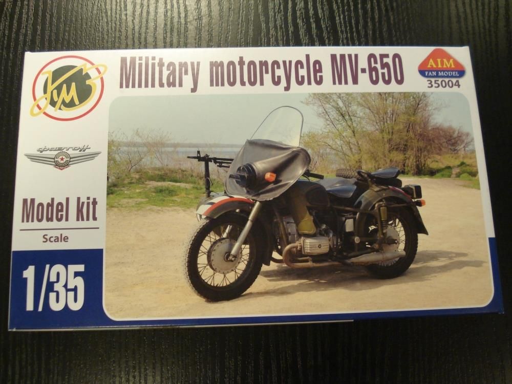 1:35 Motocykl Mv-650 Wózek Aim Fan Model 35004 - Ceny i opinie - Ceneo.pl