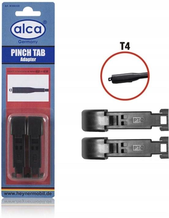 Alca Adapter Pinch Tab T4 Blister 2Szt. - opinie i ceny na Ceneo.pl