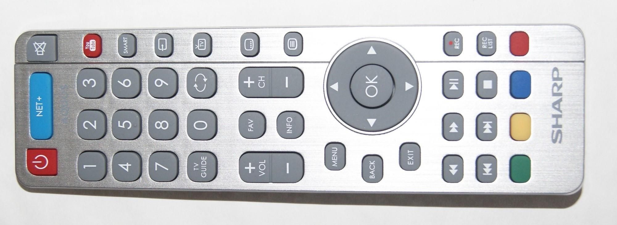 Pilot do telewizora Sharp Pilot Aquos Radiowy Lc43Xuf8772Es Oryginał ...