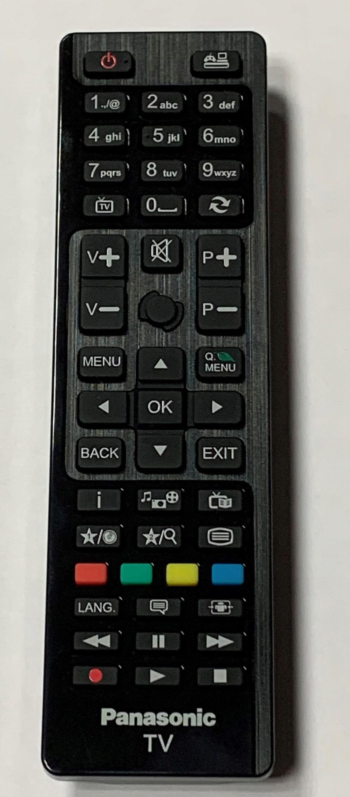 Pilot do telewizora Panasonic Pilot Do Tv Rc48127 Czarny Oryginał ...