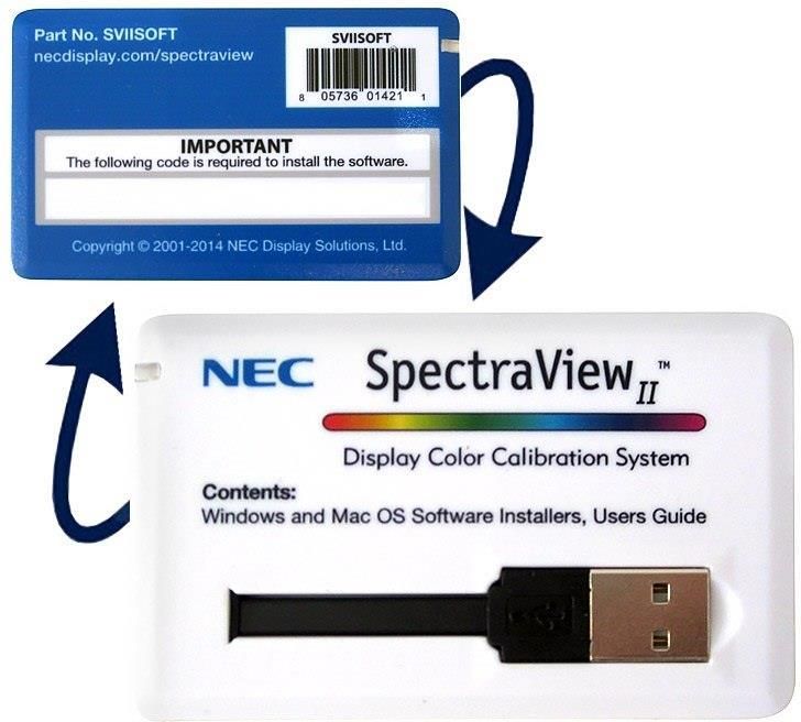 Program narzędziowy Nec Oprogramowanie kalibrujące - SpectraView II USB ...