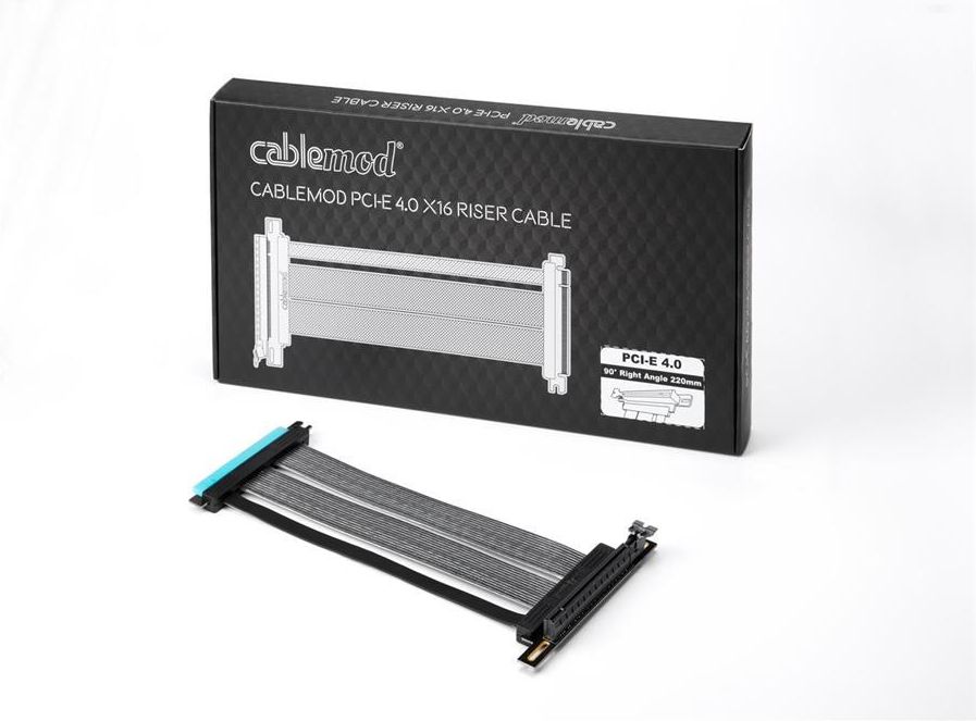 Cablemod PCIe 4.0 Riser Kabel - 22cm (CMCABPC4R22KR) - Opinie i ceny na ...