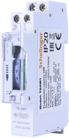 Schelinger Mechaniczny Programator Czasowy 24H Moduł Din Th-35Mm A26Tsgm1 - Opinie i ceny na ...